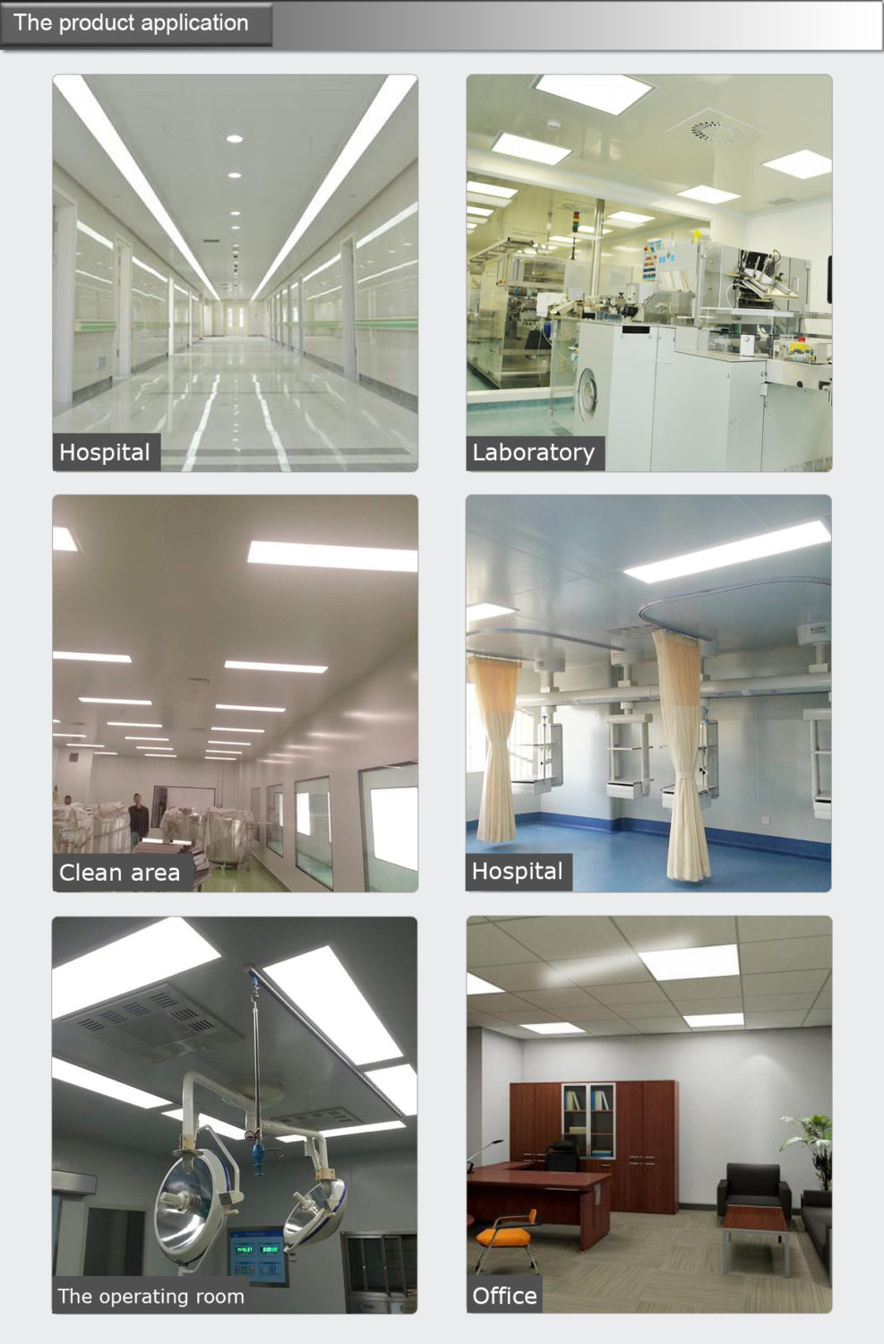 Clean room light Led Panel Light ONN-P1P – ONN