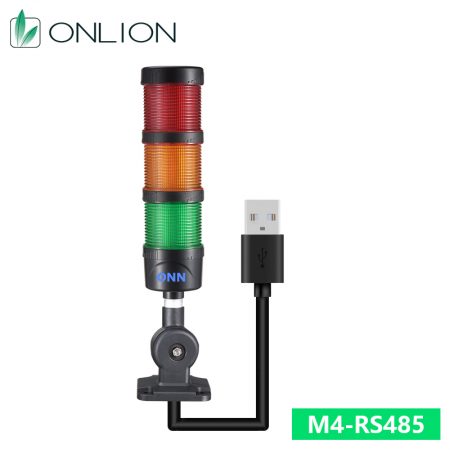 LED Andon Light For Work Station Signal Tower Light with Switches ONN-M4F - ONN