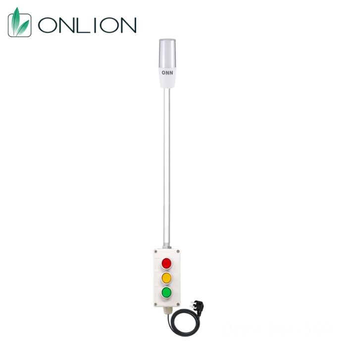 andon tower light single layer with multi-colors and switch box M4T