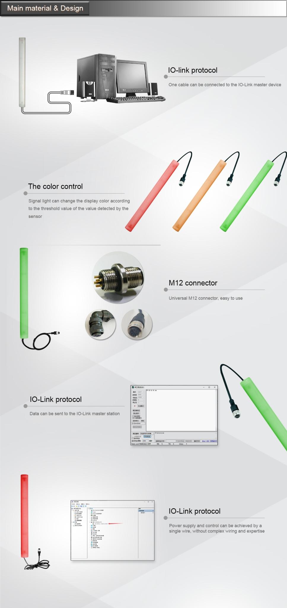 X5M IO-Link Signal Tower Light - ONN